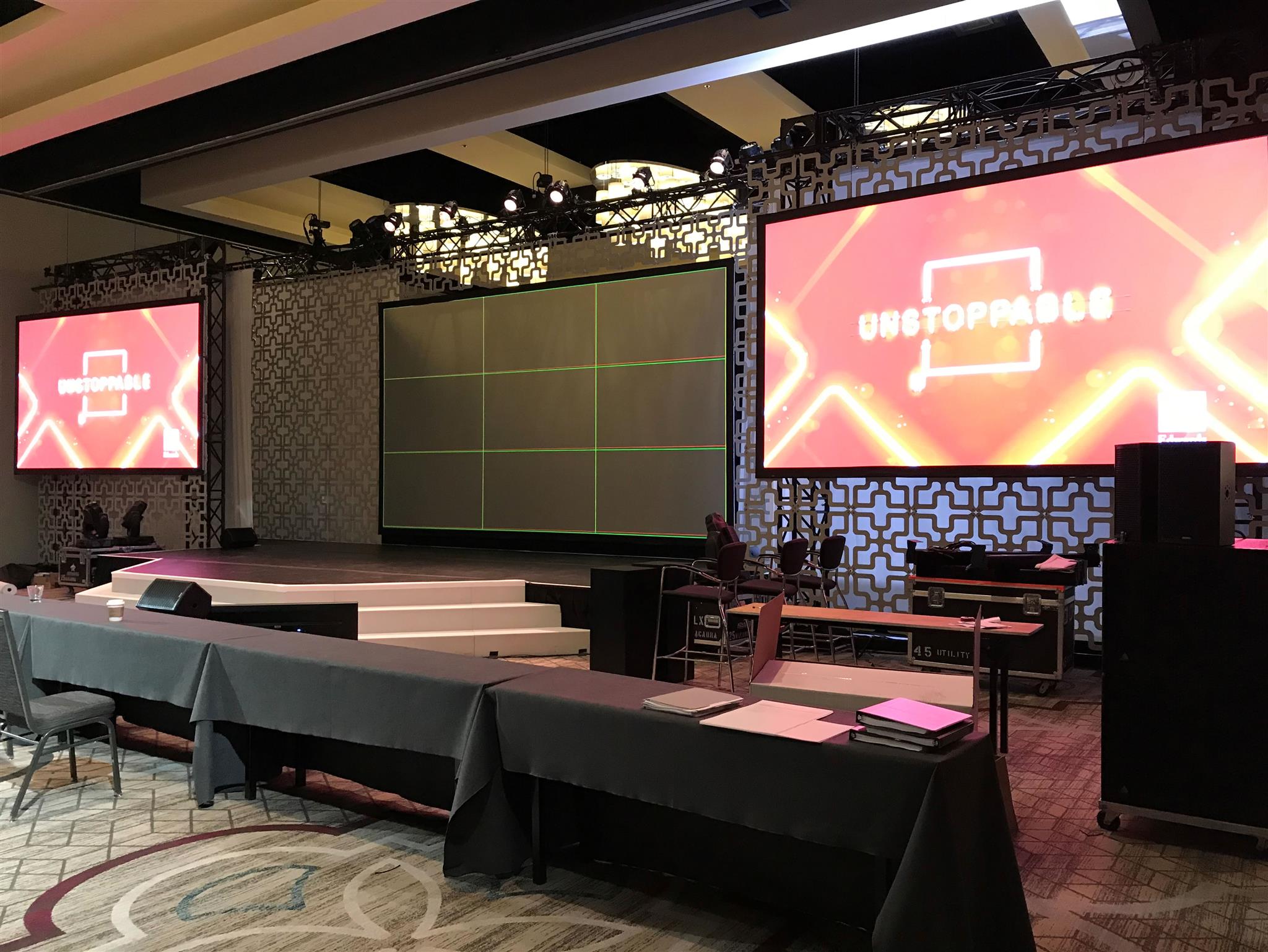 Corporate Meeting - Advanced Staging Productions